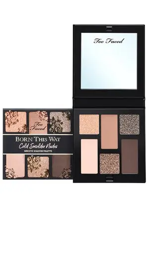 TOO FACED Born This Way Cold Smolder Nudes Mini Eyeshadow Palette In Multi - N,a
