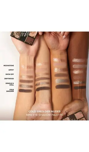 TOO FACED Born This Way Cold Smolder Nudes Mini Eyeshadow Palette In Multi - N,a