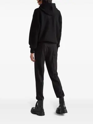 Prada Cashmere Knitted Zip-up Hoodie