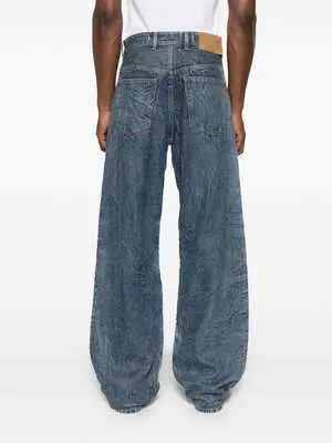 MAISON MARGIELA Cracked-effect Jeans