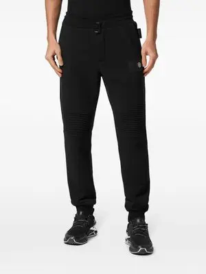 PLEIN SPORT Ribbed Track Pants