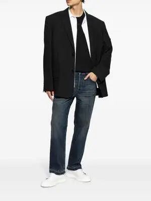 LANVIN Logo-patch Jeans