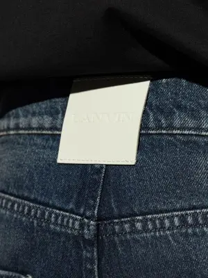 LANVIN Logo-patch Jeans