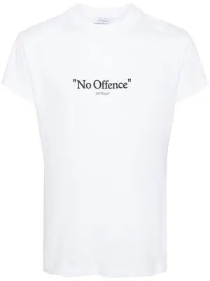 Off-White No Offence Cotton T-shirt