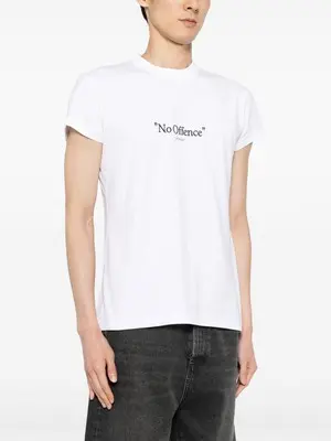 Off-White No Offence Cotton T-shirt