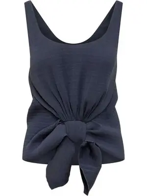 JW Anderson Knot-detail Plissé Top
