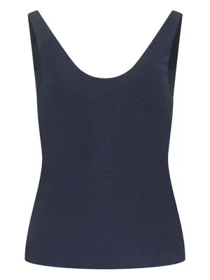 JW Anderson Knot-detail Plissé Top