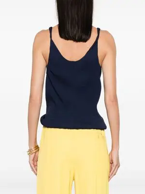 JW Anderson Knot-detail Plissé Top