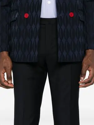 Incotex Tapered Tailored Trousers - Blue