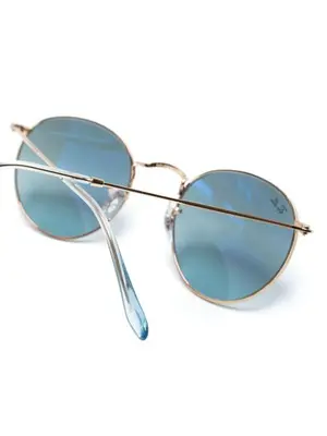 Ray-ban Two-tone Round-frame Sunglasses