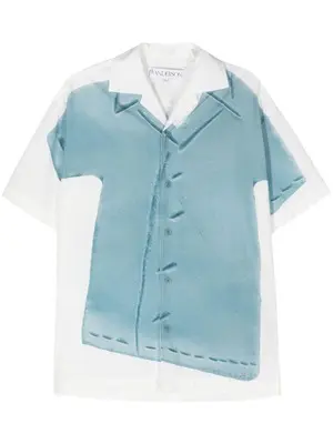 Jw Anderson Textured Shirts For Women