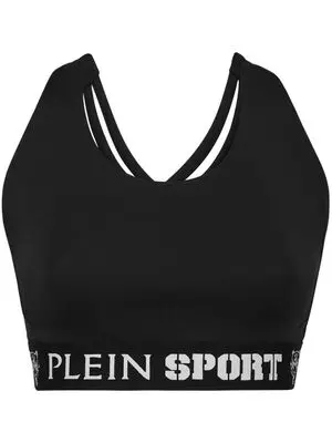 Plein Sport Cropped Sports Bras