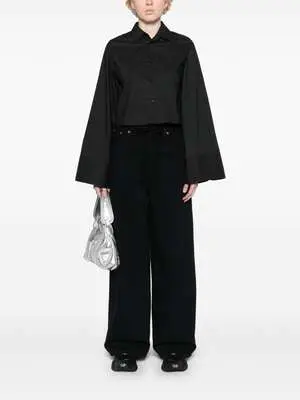 MAISON MARGIELA Wide-leg Cotton Denim Trousers