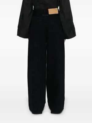 MAISON MARGIELA Wide-leg Cotton Denim Trousers