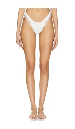 KAT THE LABEL Sorrento Thong - Ivory