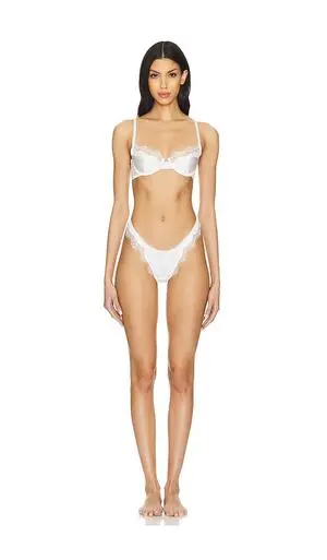 KAT THE LABEL Sorrento Thong - Ivory