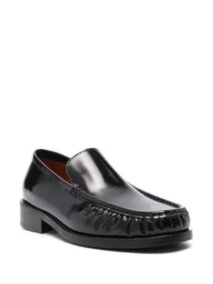 Acne Studios Logo-debossed Leather Loafers