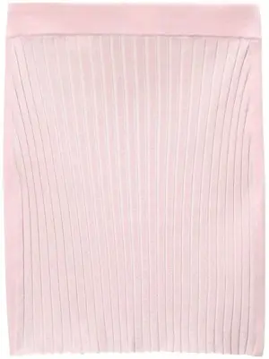 Alexander Wang Ribbed-knit Mini Skirt - Pink