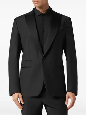 Philipp Plein Beaded Peak-lapel Blazer