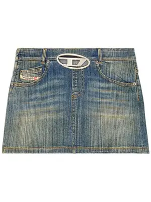 DIESEL® Logo-plaque Mini Skirt