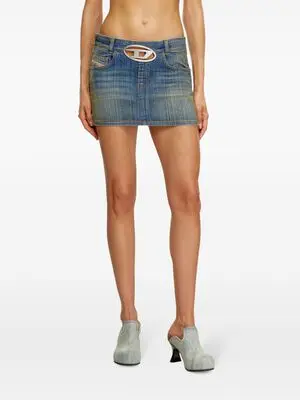 DIESEL® Logo-plaque Mini Skirt