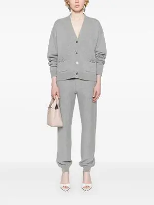 Versace Drawstring Knitted Track Pants