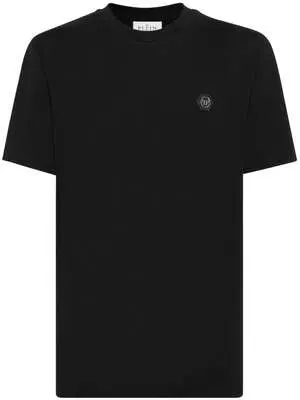 Philipp Plein Crystal-embellished Cotton T-shirt - Black