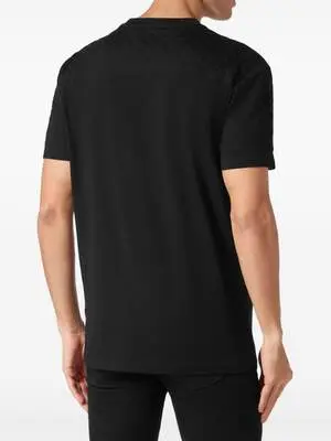 Philipp Plein Zip-detail T-shirt - Black