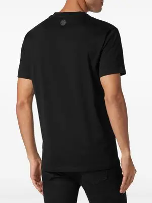 Philipp Plein Logo-print Cotton T-shirt - Black