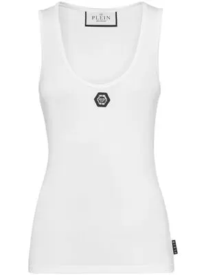 Philipp Plein Textured Camis Tanks For Women