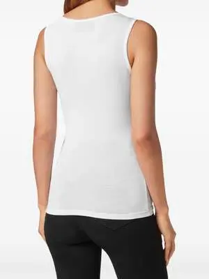 Philipp Plein Logo Tank Top - White