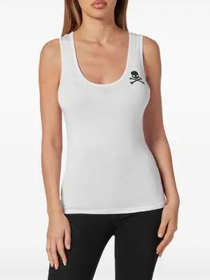Philipp Plein Crystal-embellished Tank Top