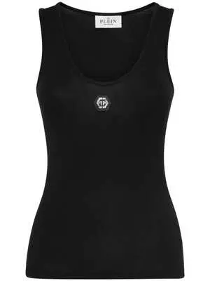 Philipp Plein Scoop Neck Tops