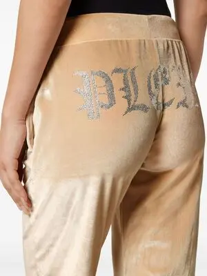 Philipp Plein Gothic Velour Track Pants