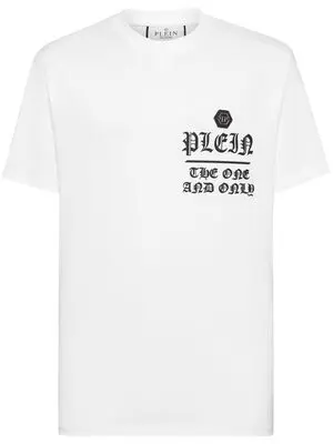 Philipp Plein Graphic-print Cotton T-shirt - White