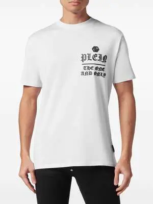 Philipp Plein Graphic-print Cotton T-shirt - White