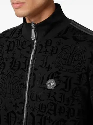 Philipp Plein Gothic-print Sport Jacket
