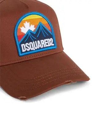Dsquared2 Logo-appliqué Baseball Cap