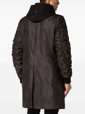 Philipp Plein Layered Camouflage-patterned Coat