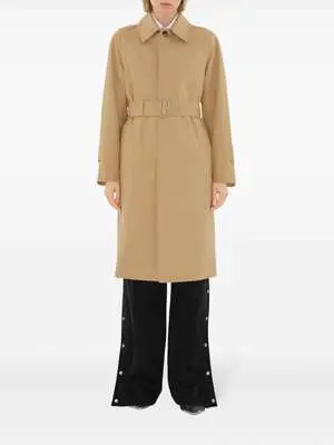 Burberry Long Gabardine Car Coat