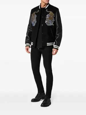 Philipp Plein Tiger-print Bomber Jacket
