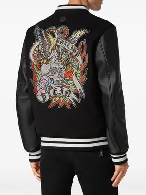 Philipp Plein Tiger-print Bomber Jacket