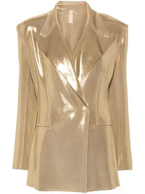 Norma Kamali Classic Double-breasted Blazer
