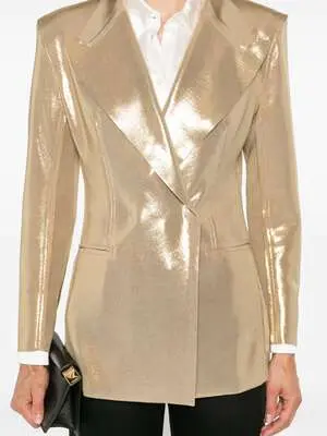 Norma Kamali Classic Double-breasted Blazer