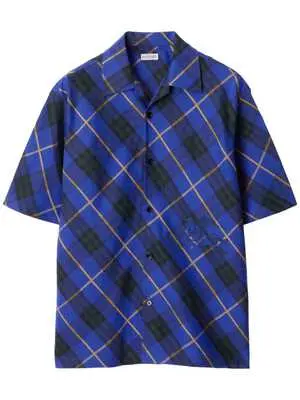 Burberry Equestrian Knight Checked Shirt