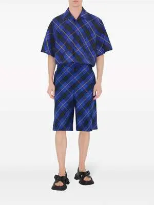 Burberry Equestrian Knight Checked Shirt