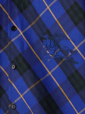 Burberry Equestrian Knight Checked Shirt