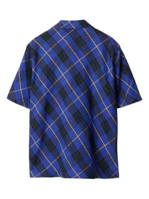 Burberry Equestrian Knight Checked Shirt
