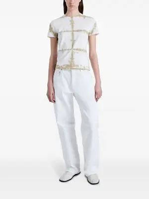 Proenza Schouler White Label Tie-dye Print T-shirt - White