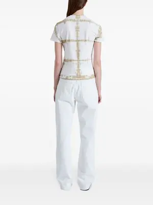 Proenza Schouler White Label Tie-dye Print T-shirt - White